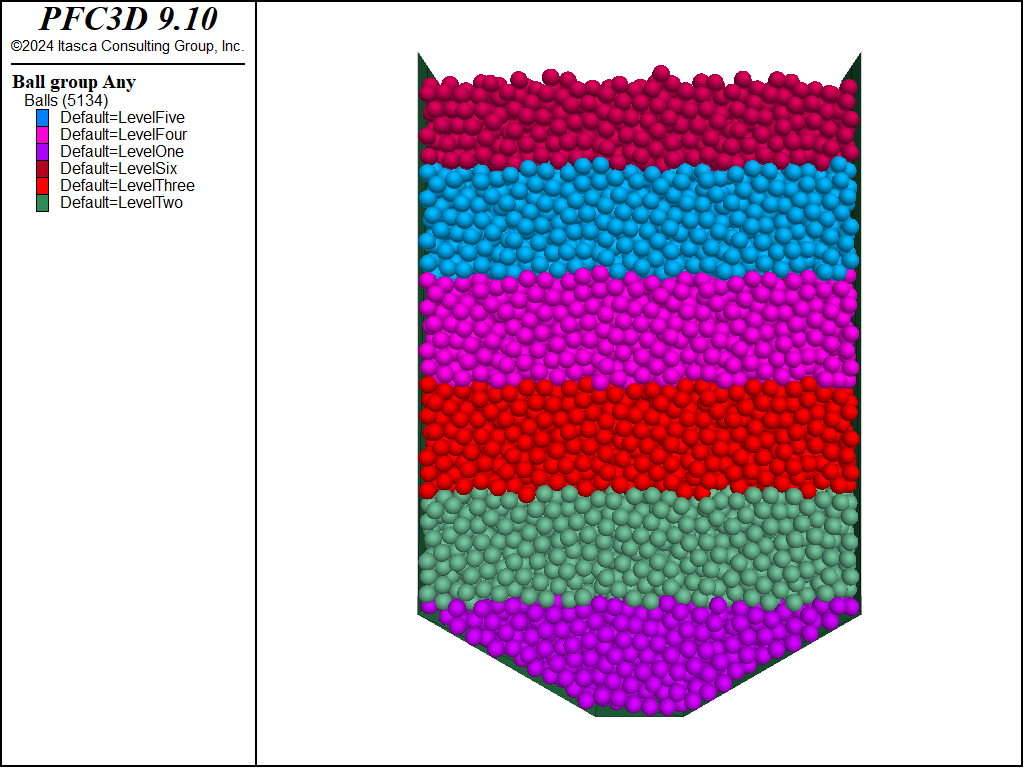 Hopper Flow — Itasca Software 9.1 documentation