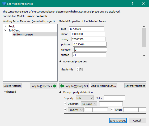 Op: Set Model Properties — Itasca Software 9.4 documentation