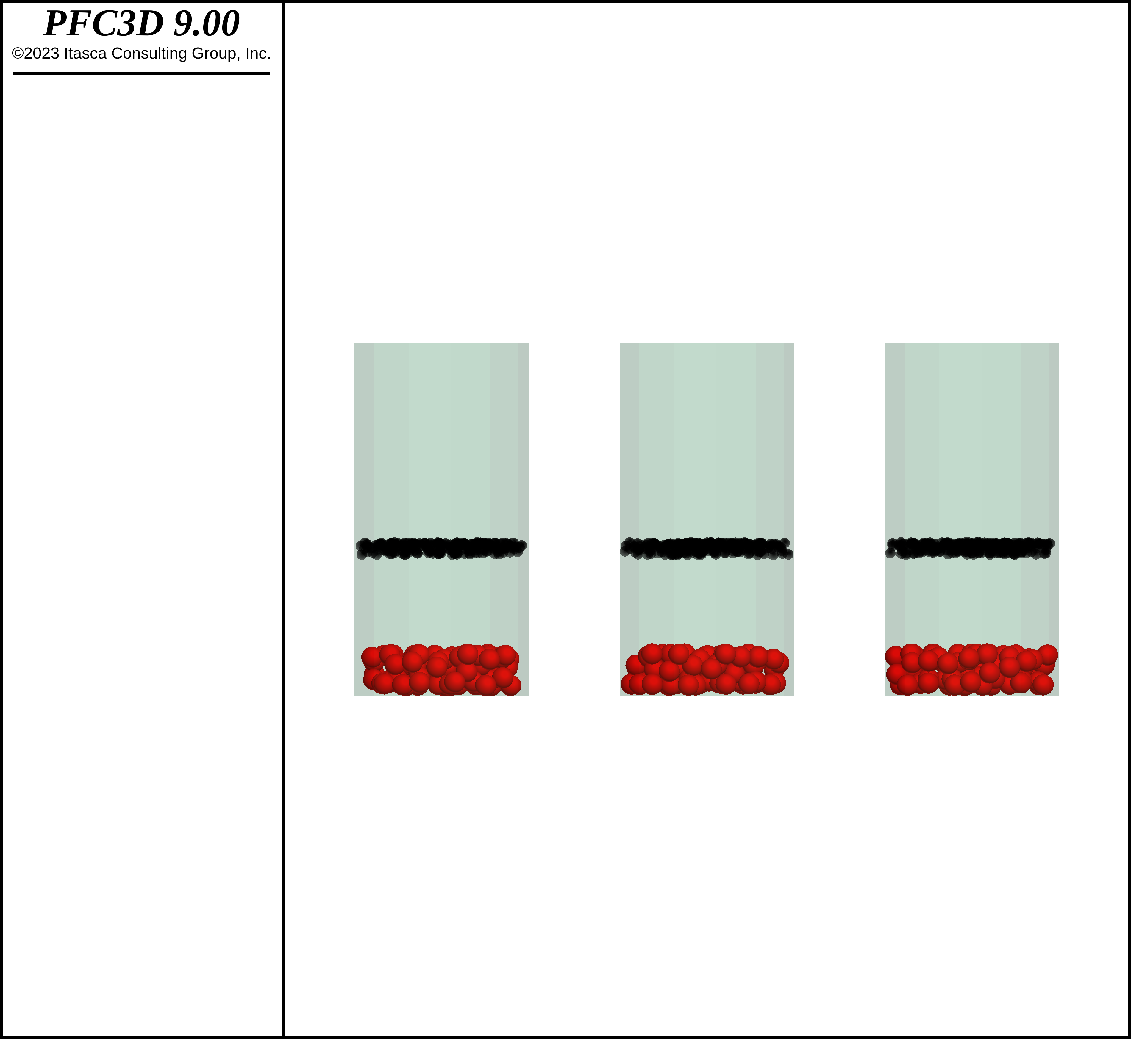 Speeding Up Granular Flow Simulations — Itasca Software 9.5 documentation